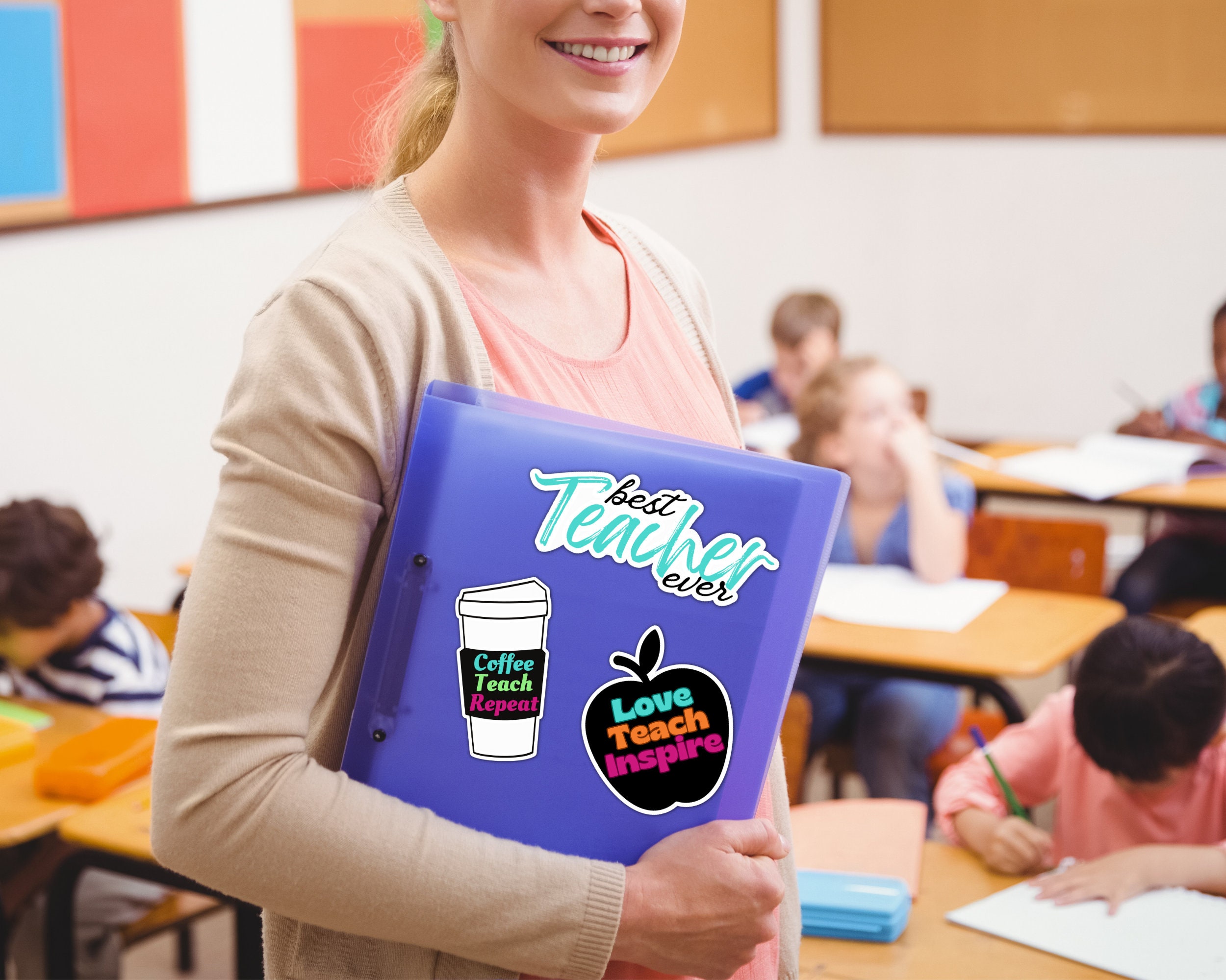 Digital Printable Teacher Stickers, Education Stickers, Teacher Print ...