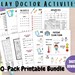 Pretend Play Dr. Activities Doctor Themed Games Kids - Etsy