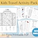 Airplane Coloring Page, Craft Printable Airplane Activity Sheet, Craft ...