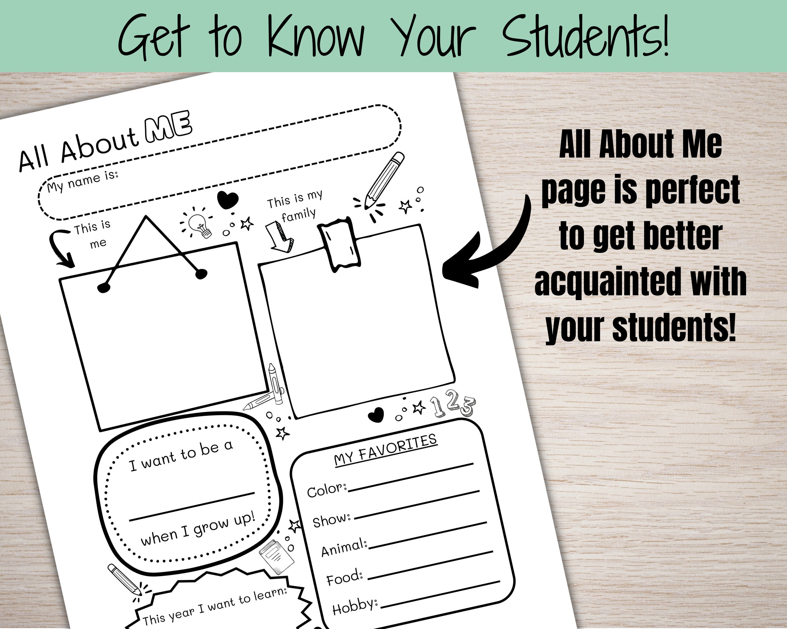 First Day School Activity Bundle, School Activity Pack, Printable ...