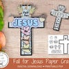 Easter Bible Craft Activity, Resurrection Sunday School Craft, Easter ...