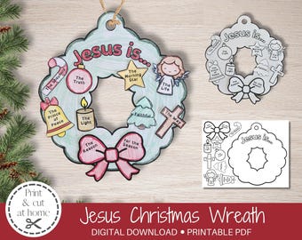 Nativity Manger Folding Surprise Craft, Christmas Story for Kids ...
