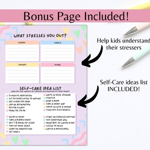 Self-care Journal, Self-love Journal, Mental Health Planner, Kids ...