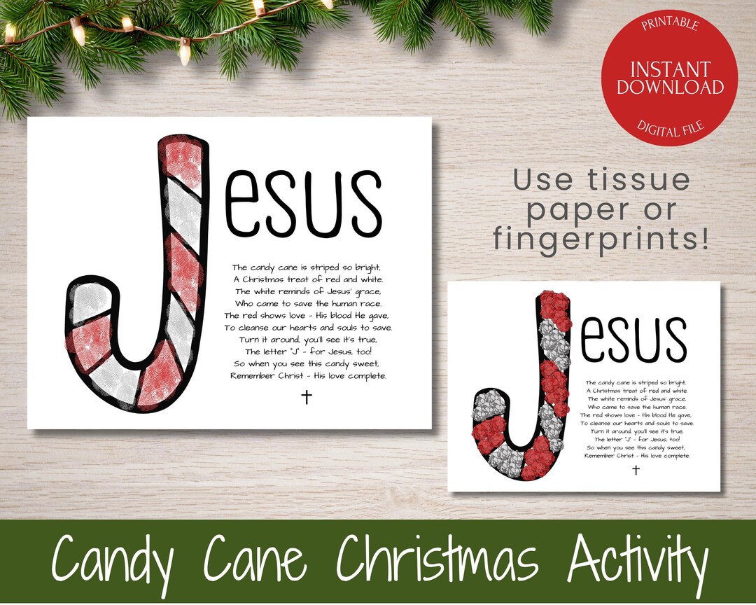 Christmas Jesus Craft for Kids, Christian Christmas Craft, Christmas ...