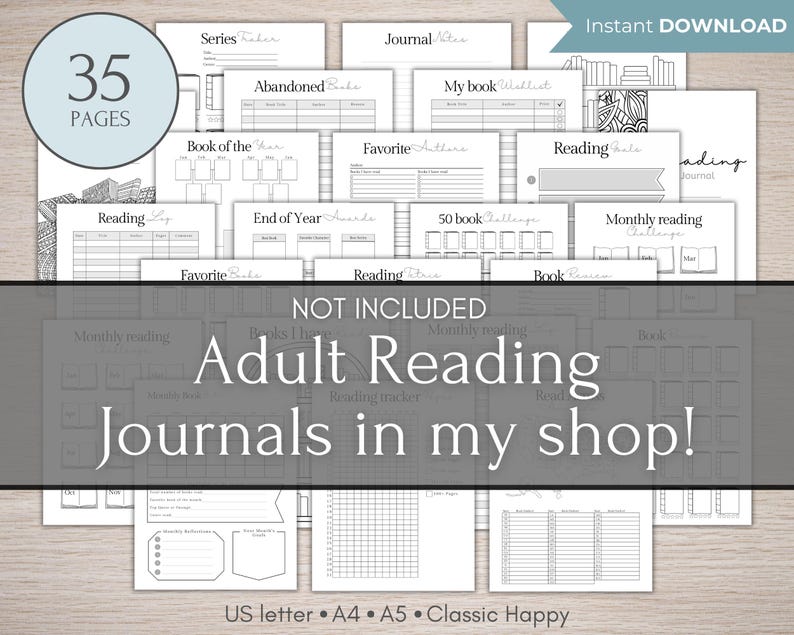 Kids Reading Tracker, Reading Log, Kids Reading Journal, Reading ...