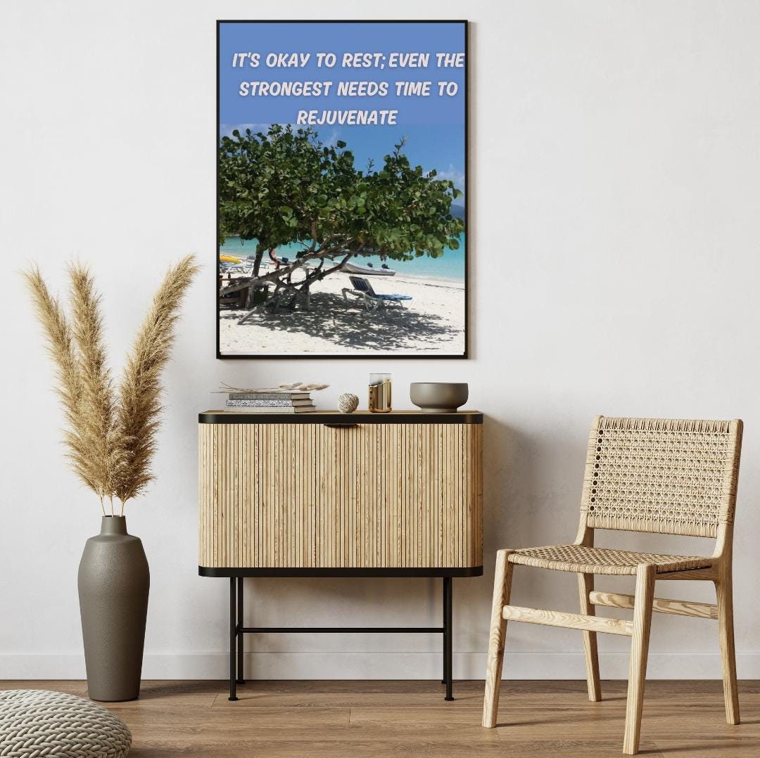 Inspirational Nature Quotes - Poster Pack -tropical Sceneries- Instant ...