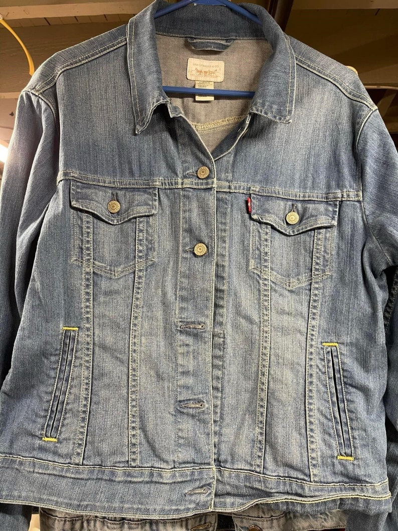 Dolly Parton Denim Jacket, Ladies Size XL, Levi's Jacket, Tease It to ...