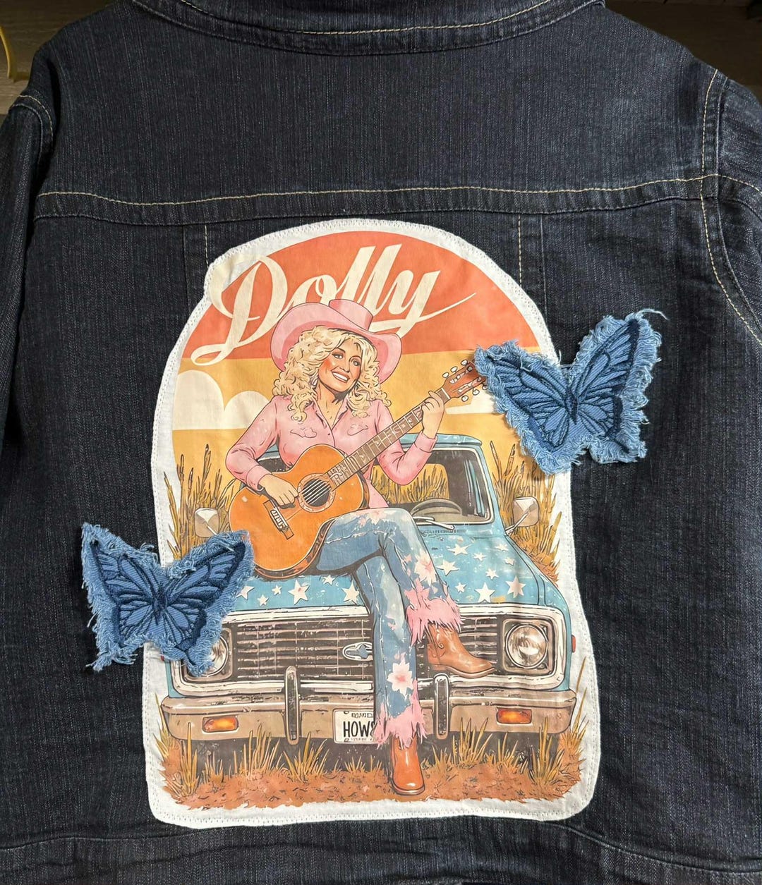 Ladies' Dolly Parton Denim Jacket. Ladies' Jamie Nicole Brand Denim ...