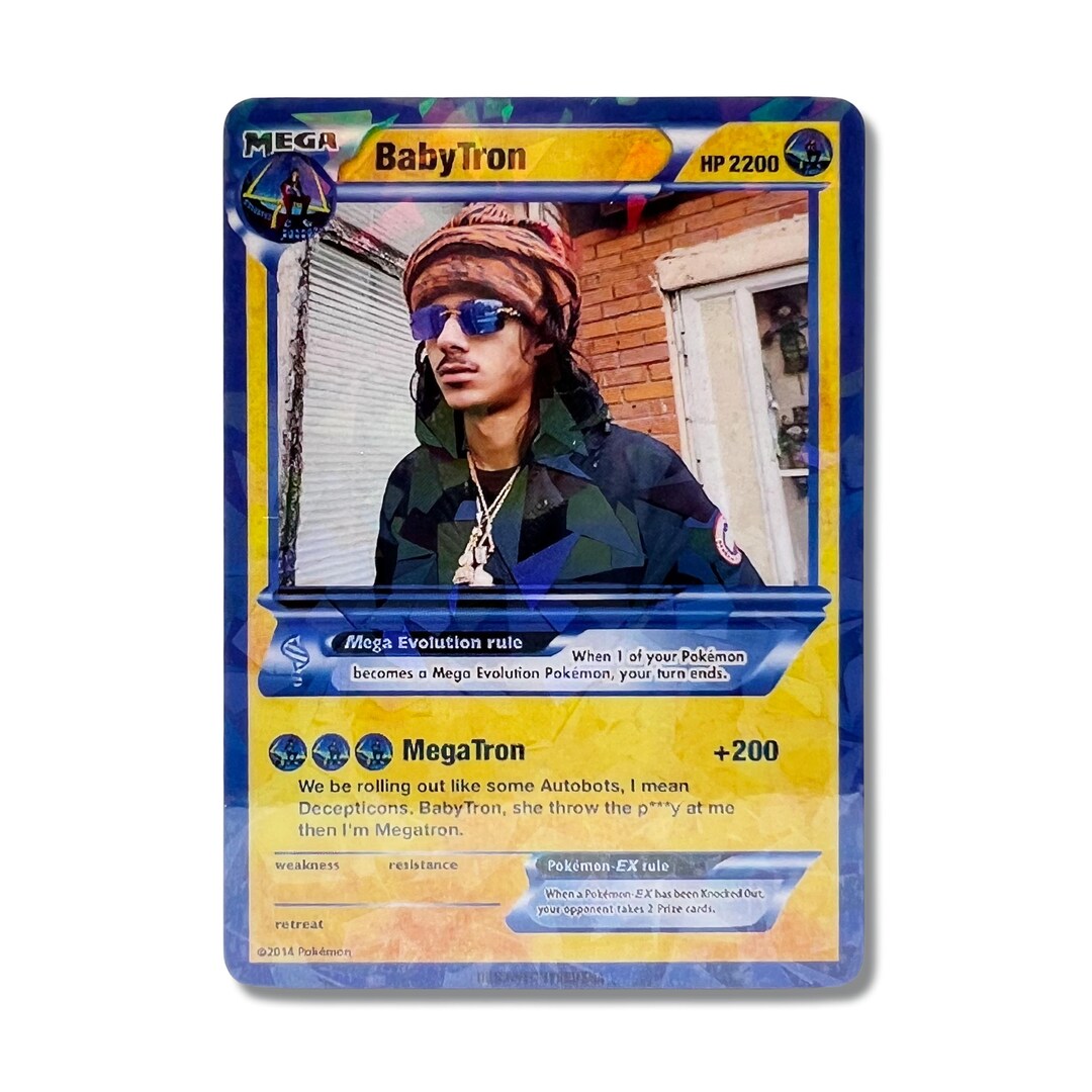 Babytron Pokémon Card - Etsy