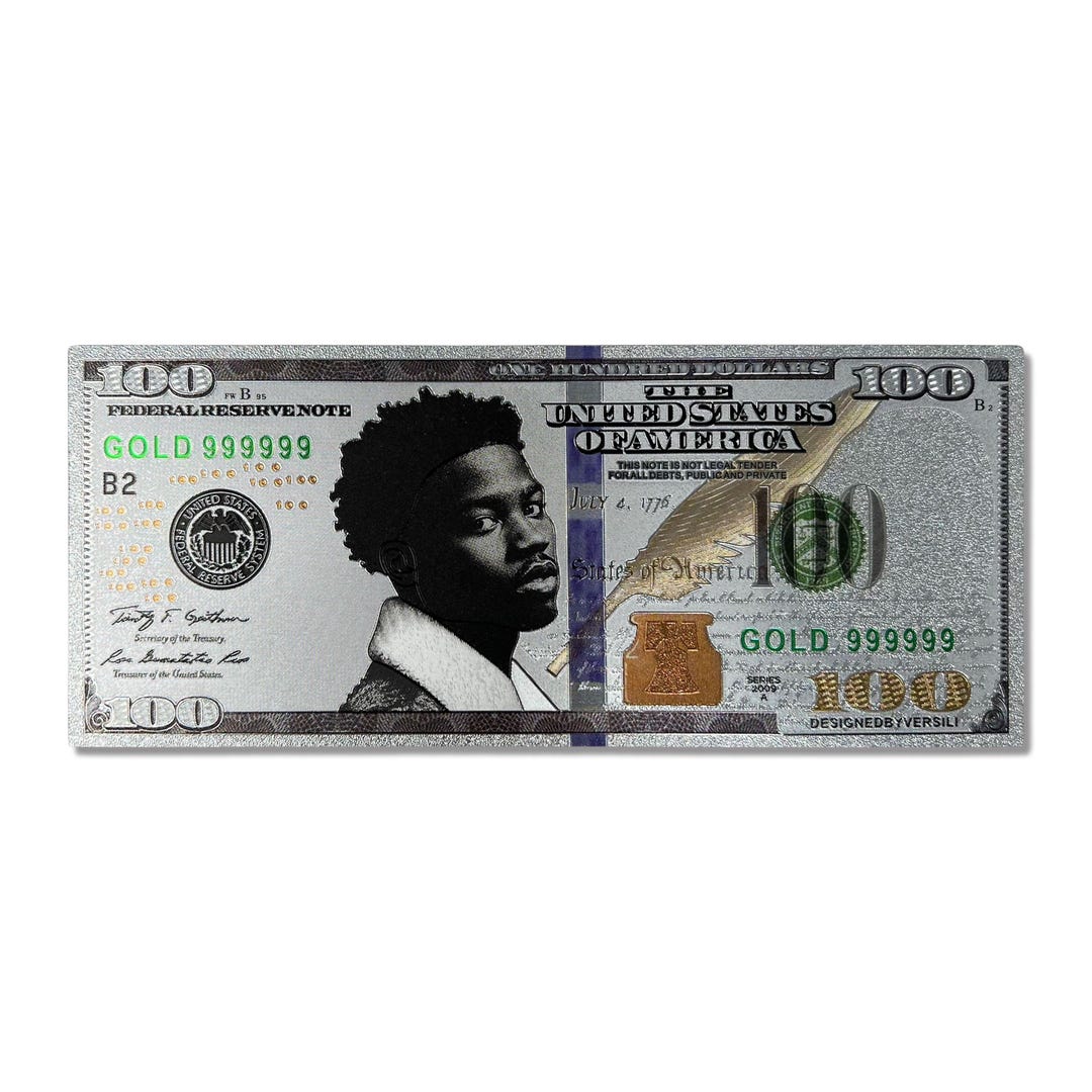Roddy Ricch Money Dollar Bill - Etsy