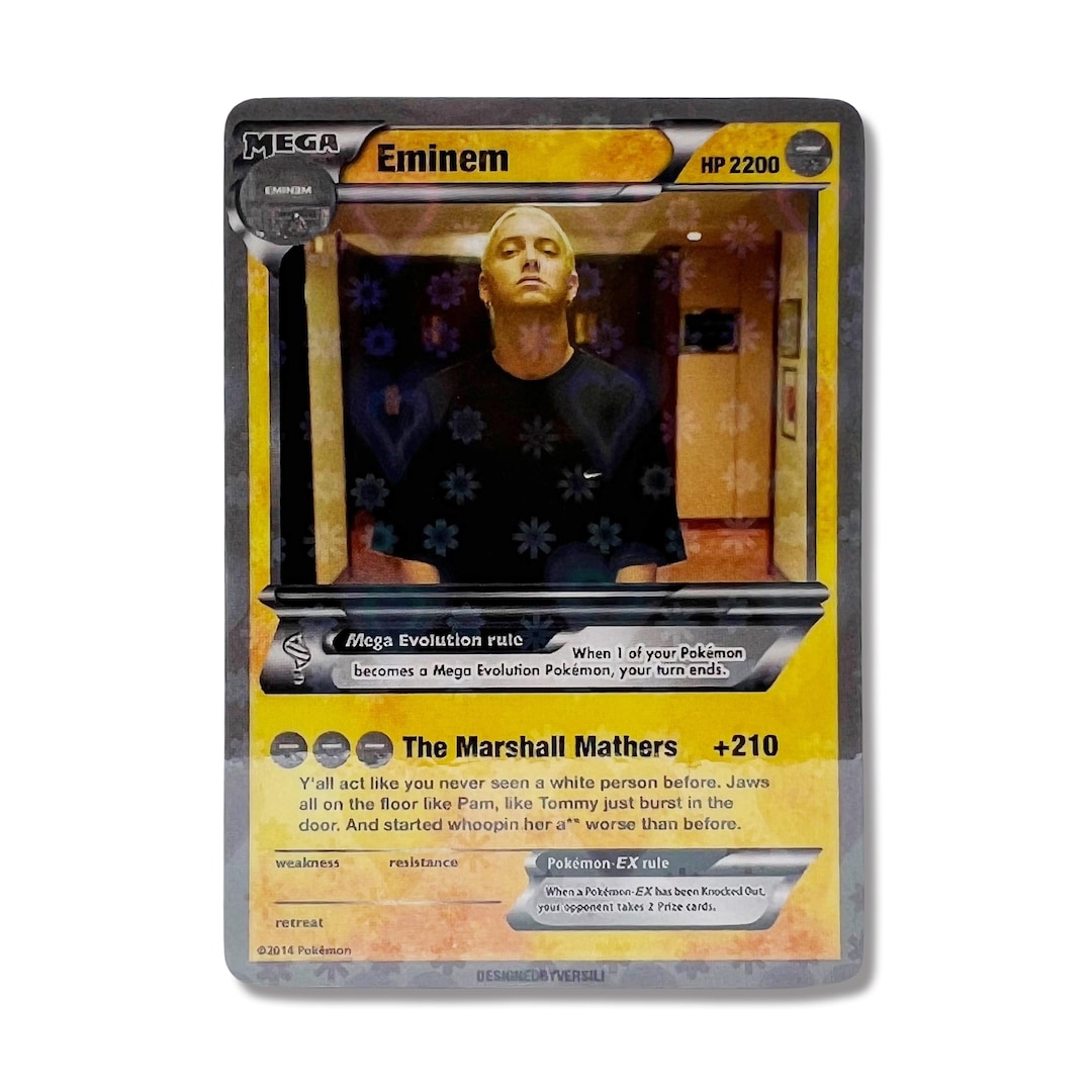 Eminem Pokémon Card - Etsy