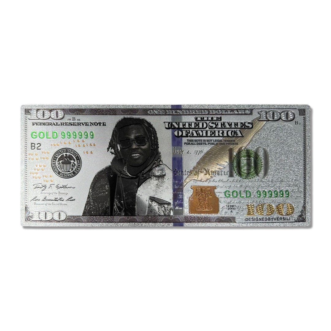 Gunna Money Dollar Bill - Etsy