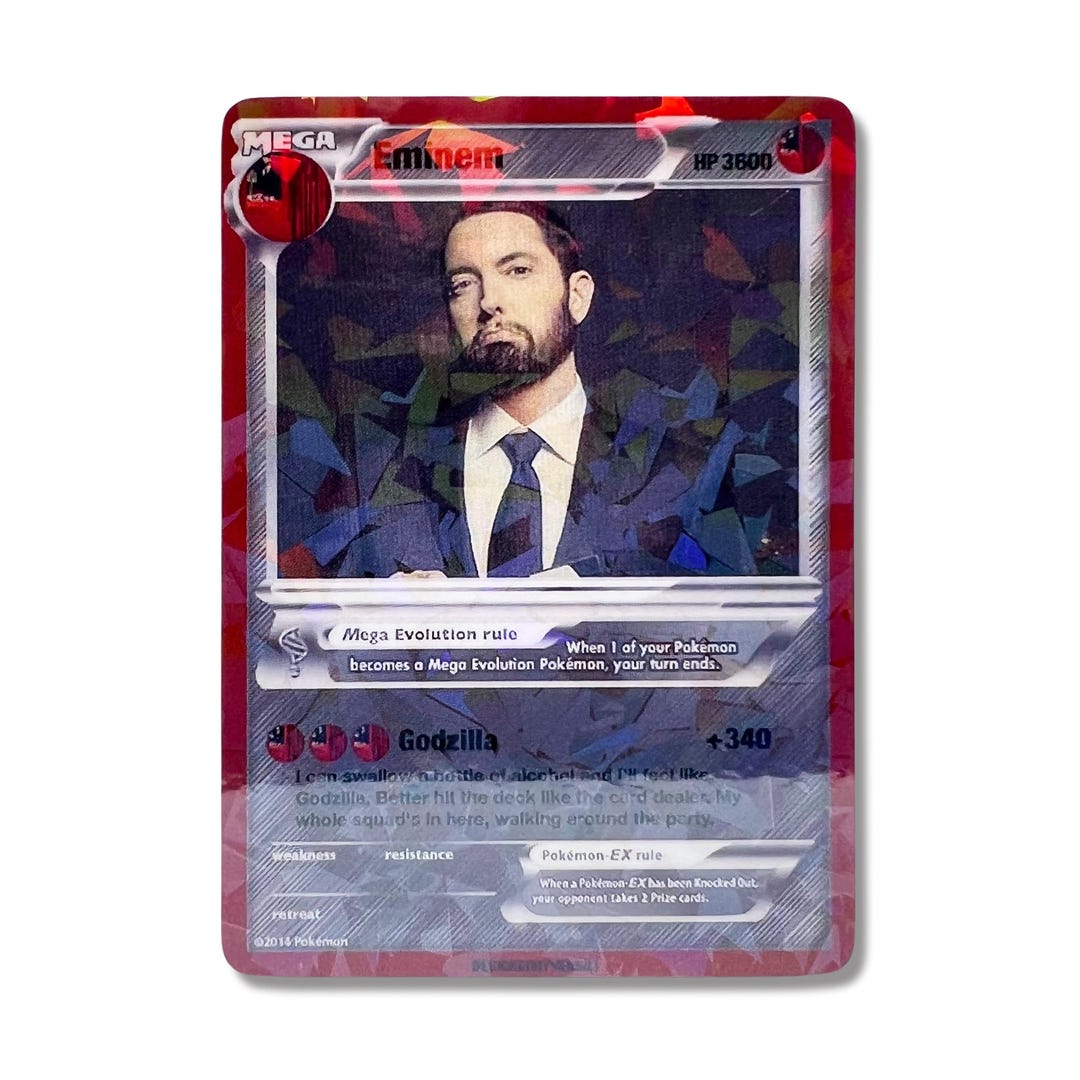 Eminem Pokémon Card - Etsy