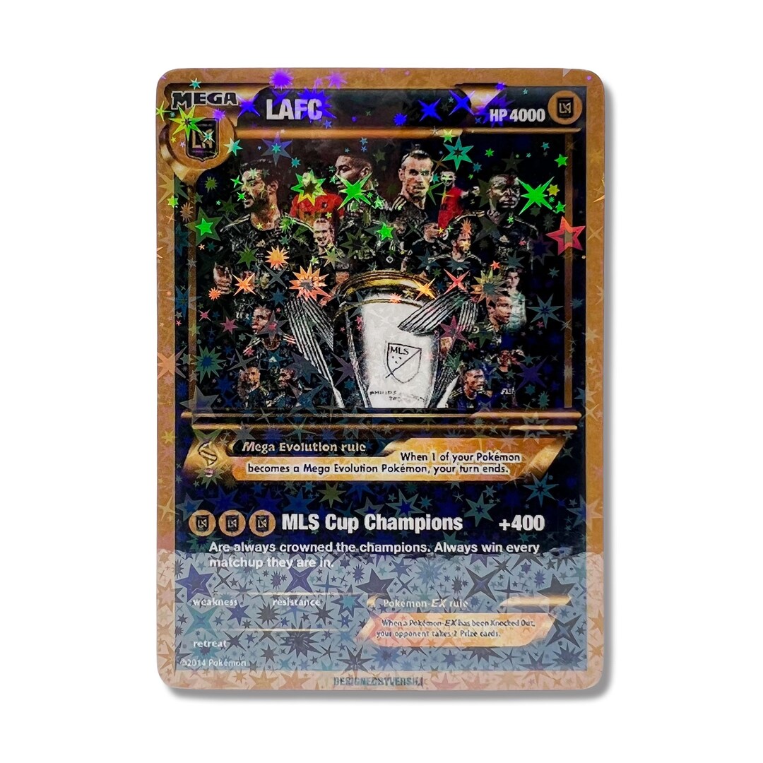 LAFC Pokémon Card - Etsy