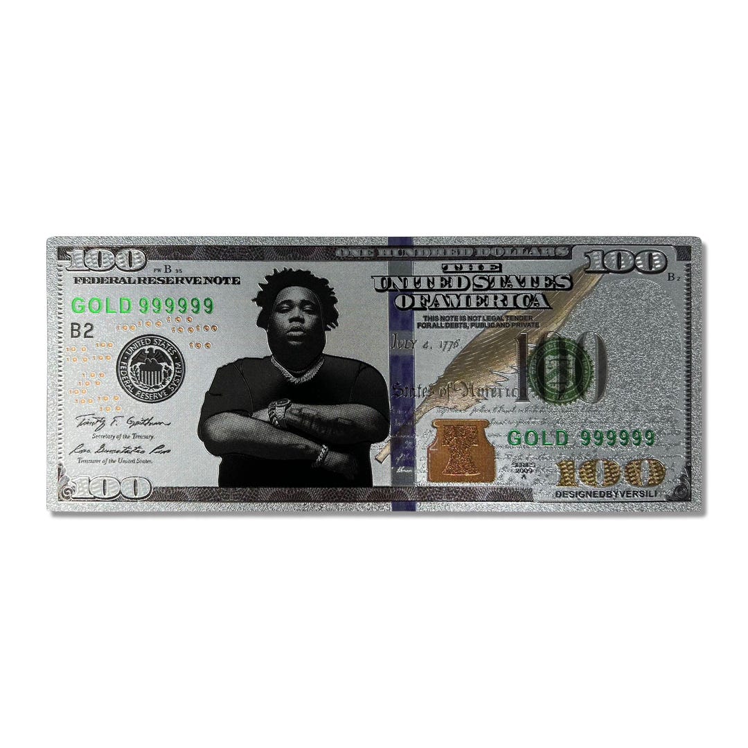Rod Wave Money Dollar Bill - Etsy
