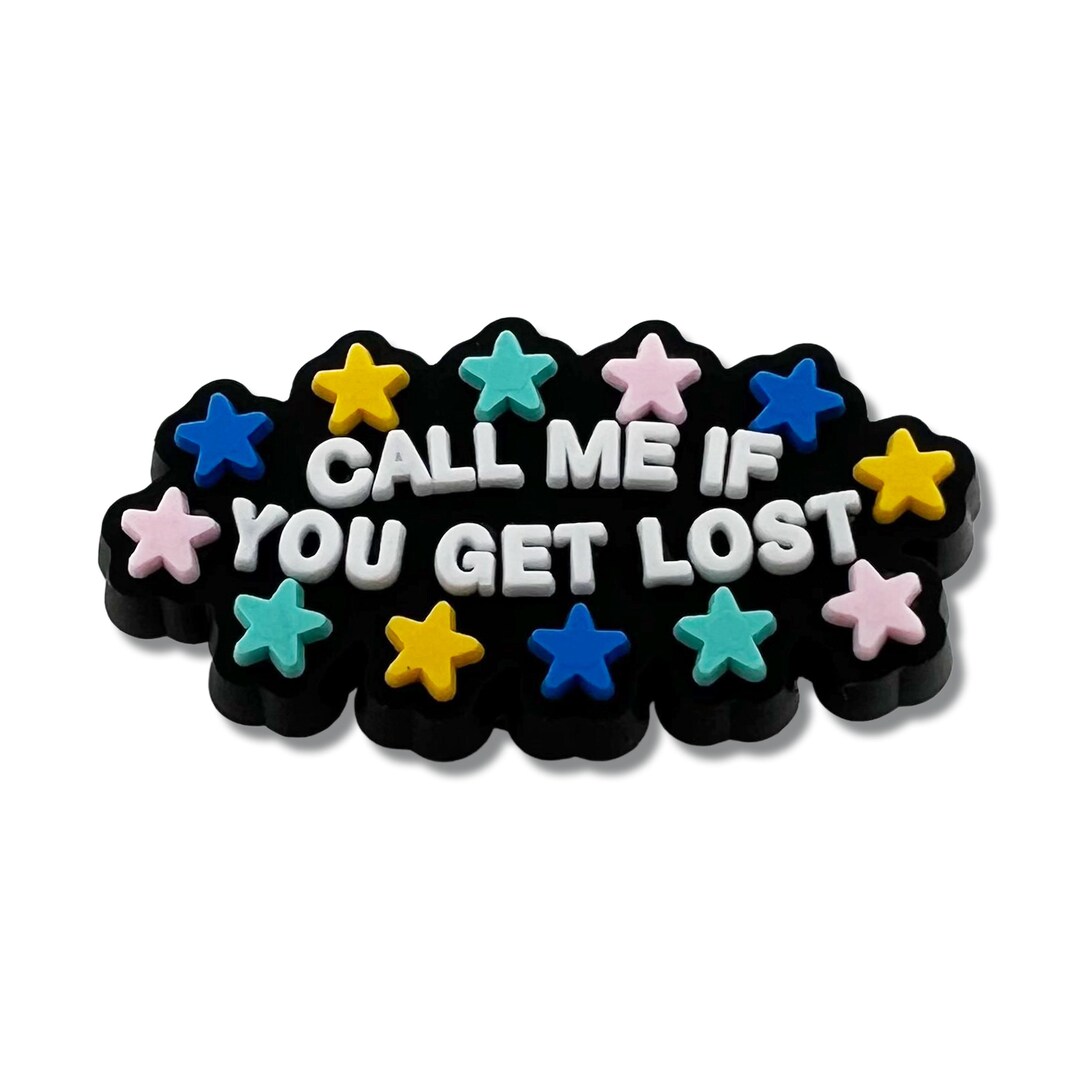 Call Me If You Get Lost CMIYGL Shoe Charm - Etsy