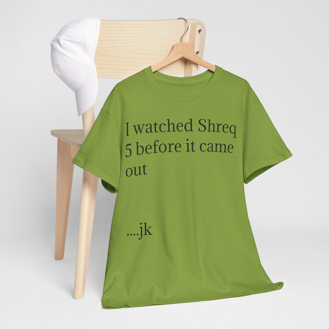 Shrek 5 T Shirt, Funny Shrek Shirt, Shreq 5 Shirt, Funny Shreq Shirt, T ...