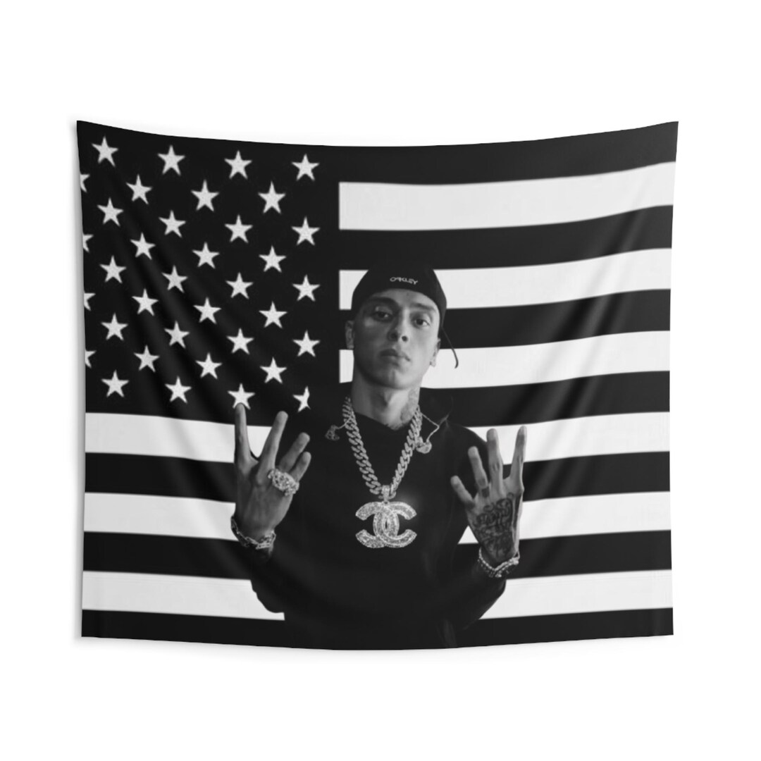 Central Cee American Flag Merch Fan Gifts Aesthetic Wall Decor Trendy ...