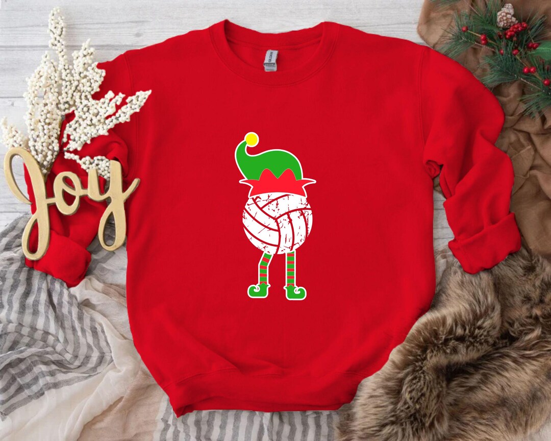 Volleyball Player Christmas Sweater, Christmas Sweater, Holiday ...