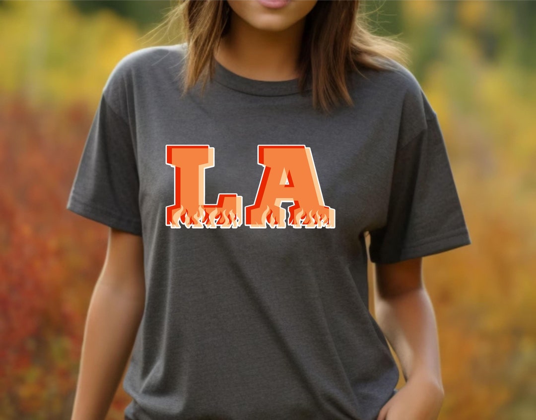 Los Angeles Wildfire 2025 Tshirt LA Fire Shirt Los Angeles Gifts ...