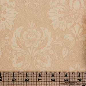 1930s Vintage Antique Wallpaper Textured off White Damask on | Etsy