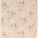 1940s Vintage Wallpaper - Pink Roses on Beige, Sold by the Yard - Etsy