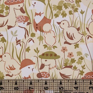 1970s Vintage Wallpaper Retro Cute Ducks and Ducklings With | Etsy