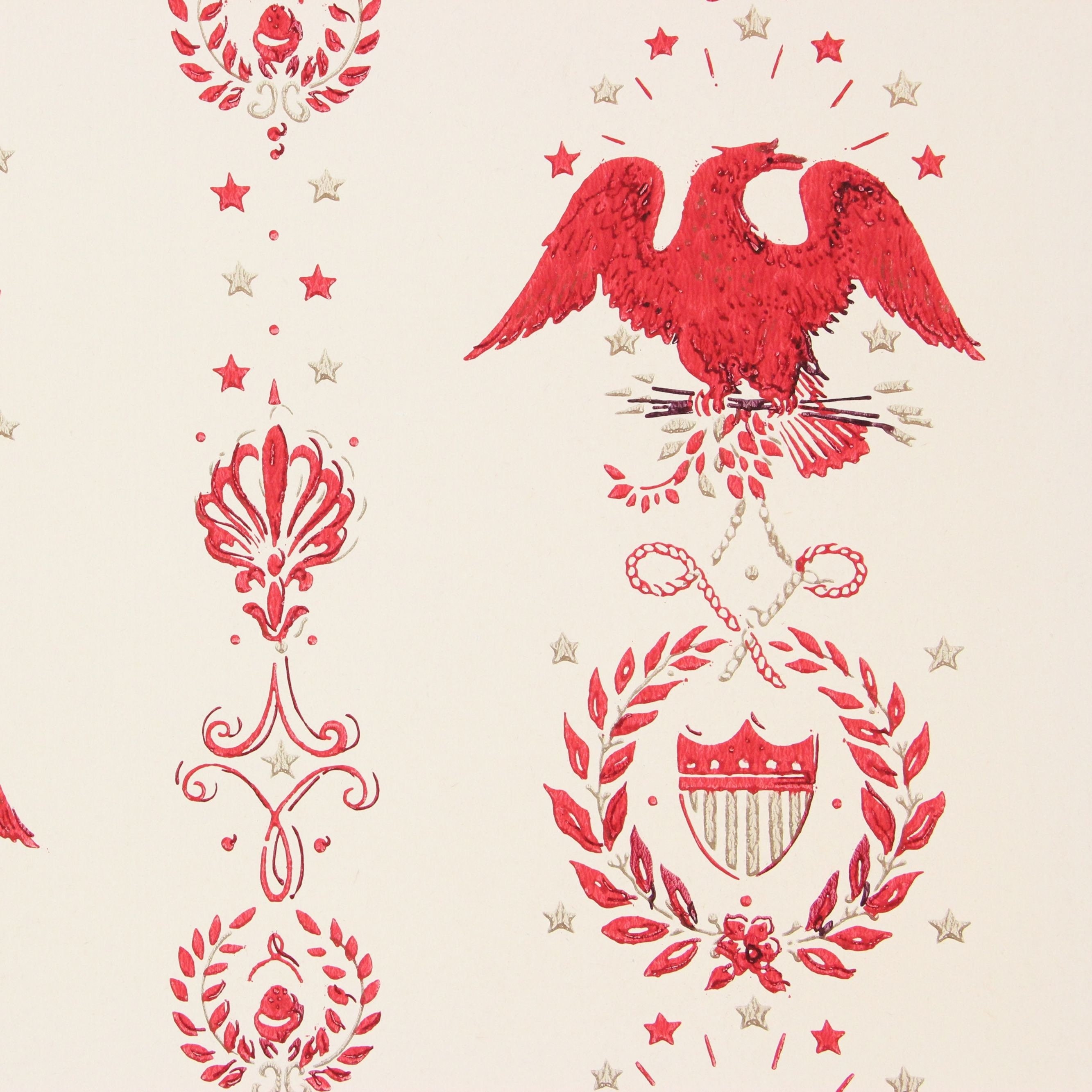 Vintage Americana Wallpaper