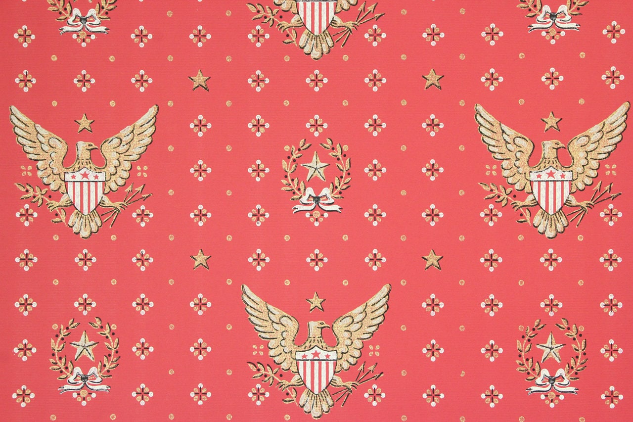 Vintage Americana Wallpaper