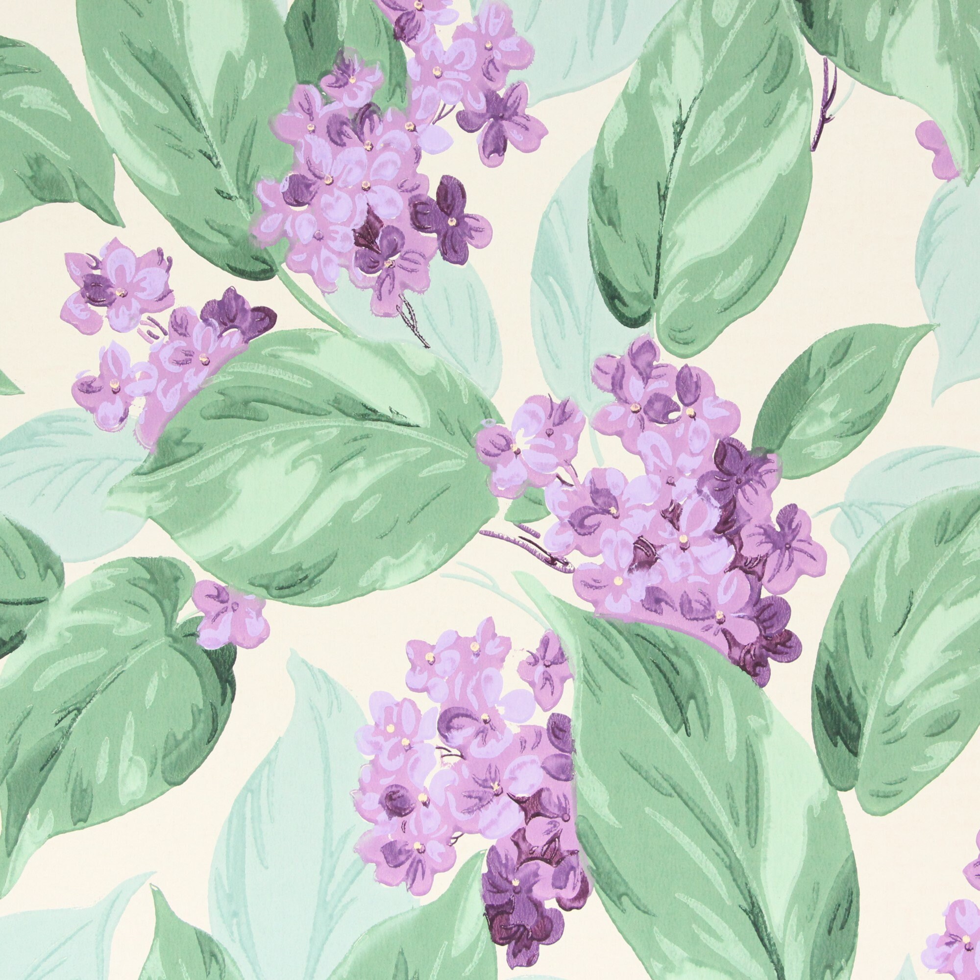 Light Purple Vintage Wallpaper