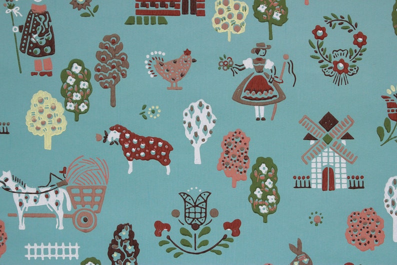 Vintage Animal Wallpaper
