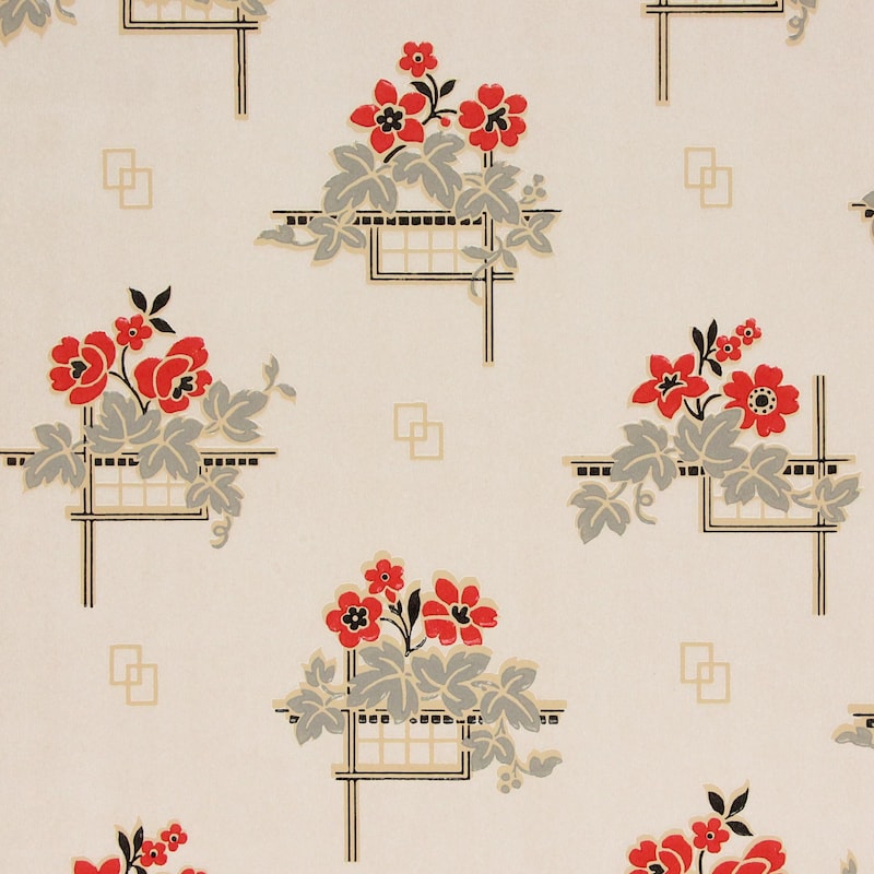 Kitchen Wallpaper 1930s - Etsy