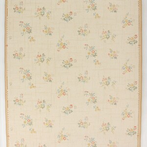 1920s Vintage Antique Wallpaper - Small Flower Bouquets on White, Sold ...