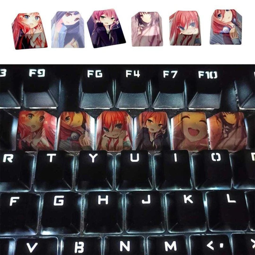 Custom Anime Artisan Keycap, Custom Keycap, Artisan Keycap, Resin ...