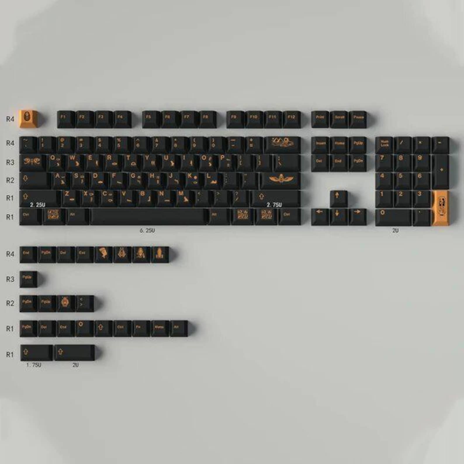 Custom Mechanical Keyboard With PBT Keycaps, Cute, Cool, Artisan XDA ...