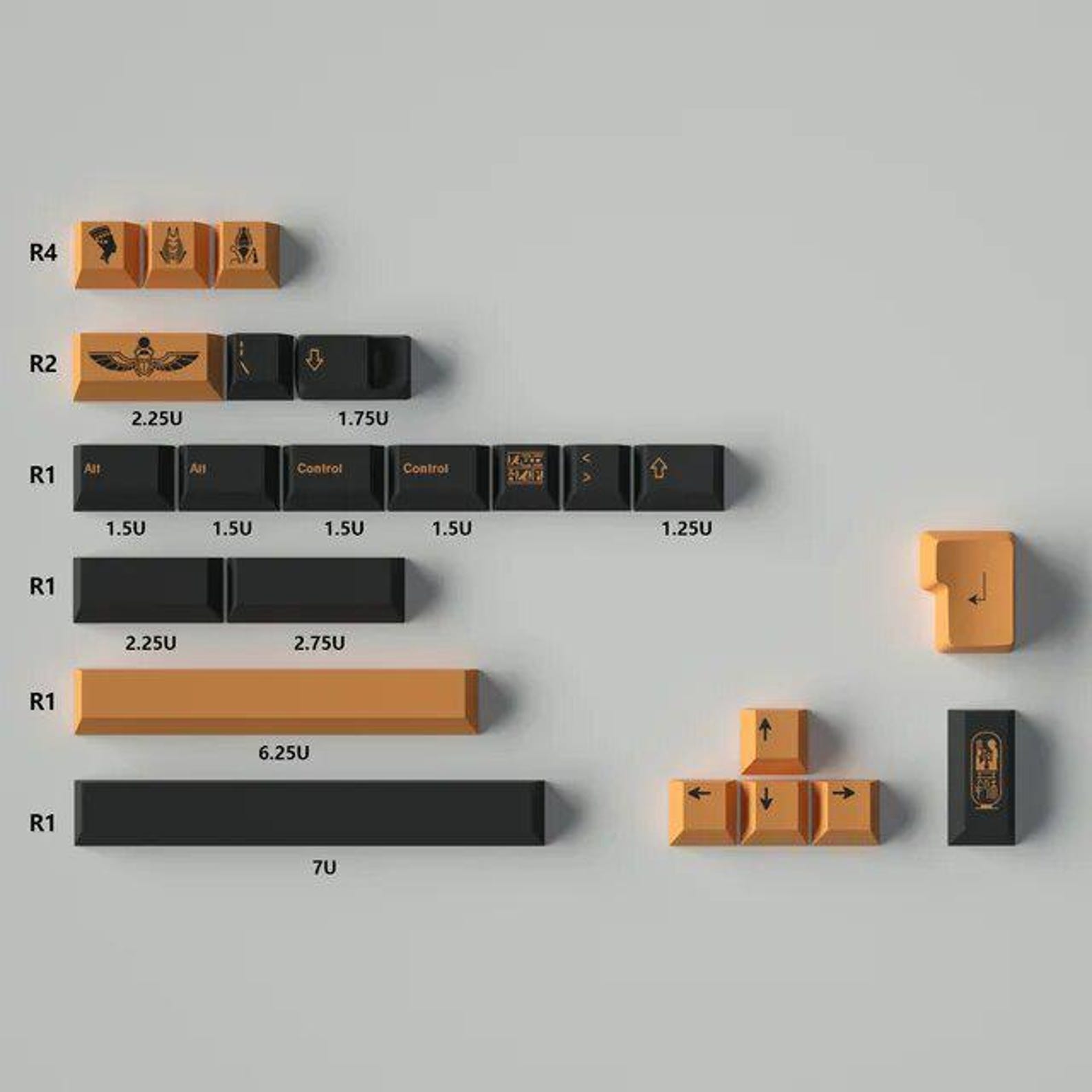 Custom Mechanical Keyboard With PBT Keycaps, Cute, Cool, Artisan XDA ...