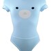 Blue Bunny Bodysuit With Detachable Harness Fluffy Tail - Etsy