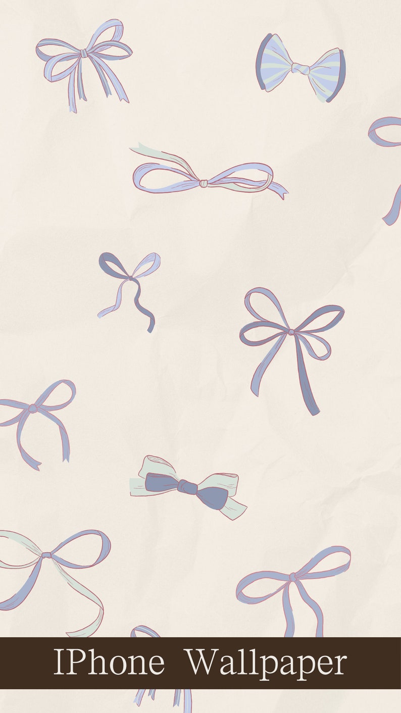 Bow Phone Wallpaper Pack - Etsy