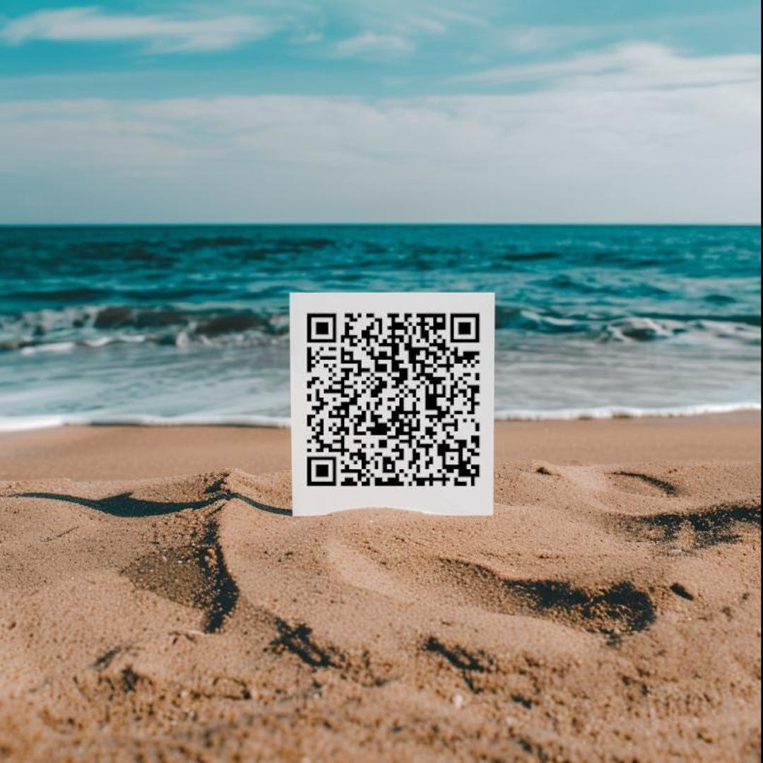AI Art With QR Code: Personalised Digital Print With Your Unique Hidden ...