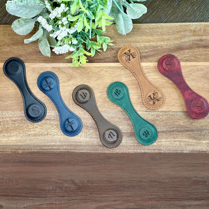 Monogrammed Bookmark - Etsy