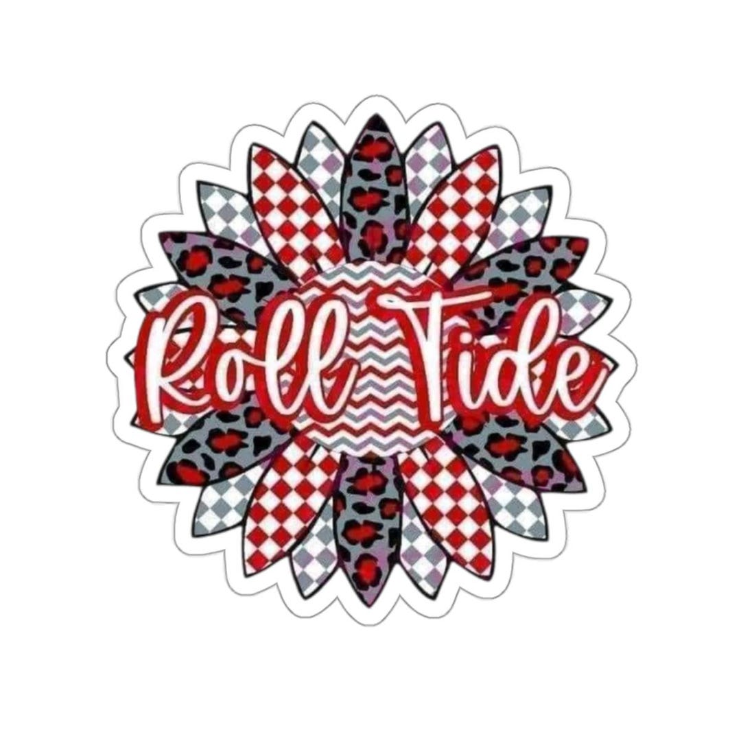 Cheerful Roll Tide Kiss-cut Stickers for Fans, Laptop Decals ...