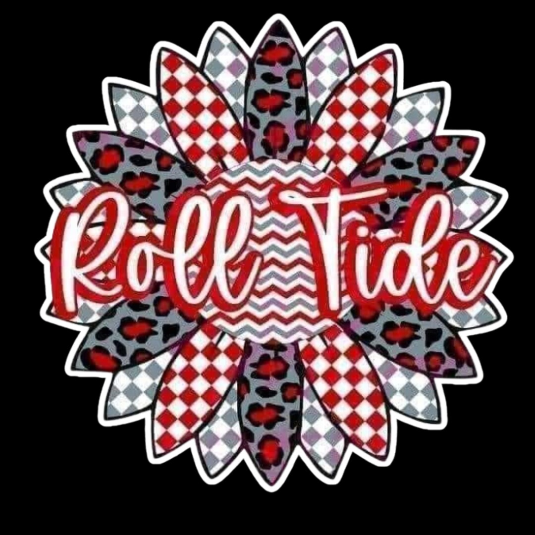 Alabama Crimson Tide NCAA American Football Printable Stickers - Etsy