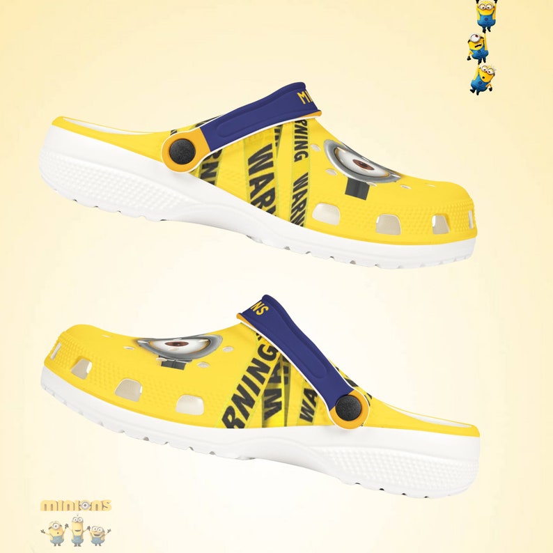 Despicable Me 4 Crocks Trendy Movie Fashion Shoes Despicable Me ...