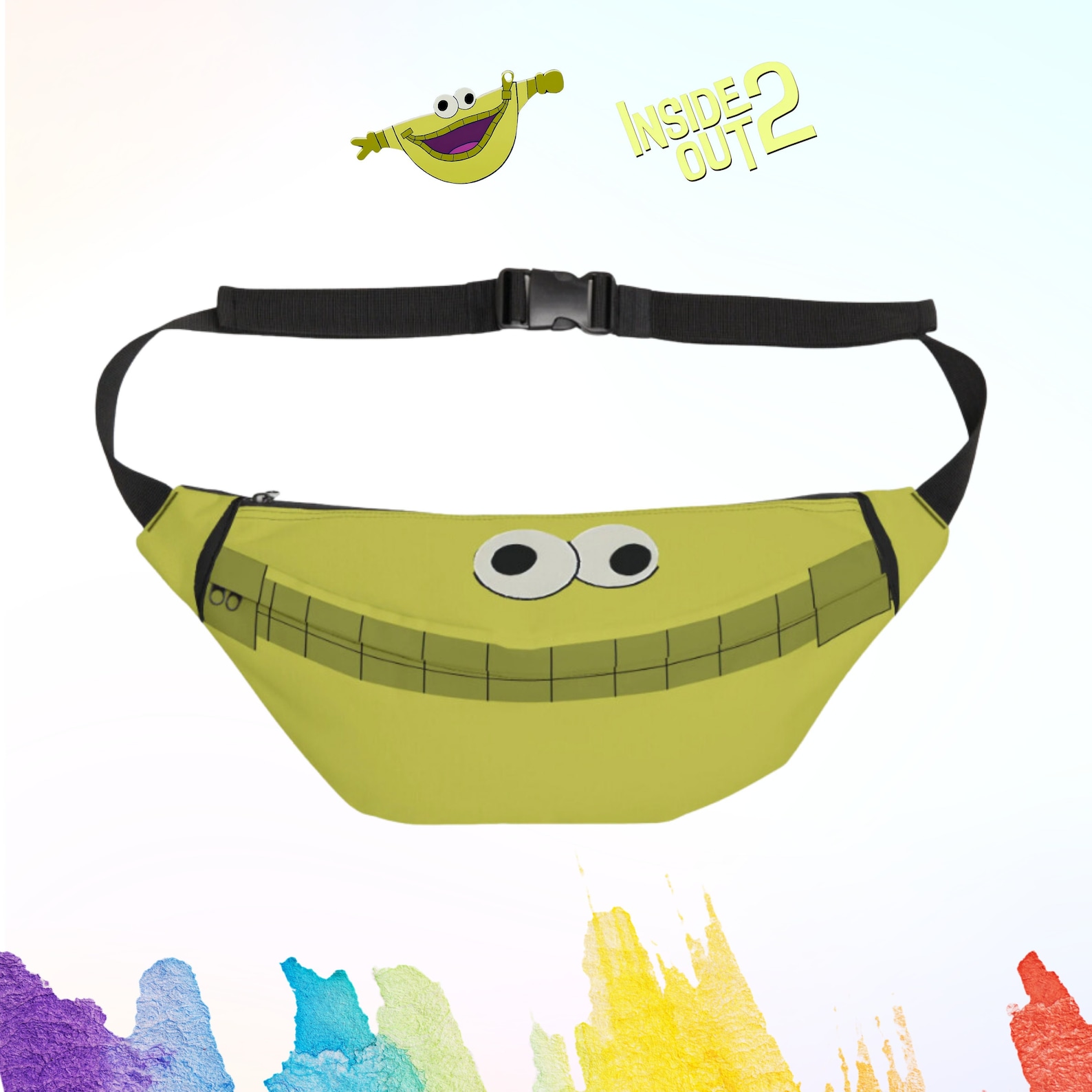 Inside Out 2 Bag Pouchy Disney Inspired Inside Out Pouch, Inside Out ...