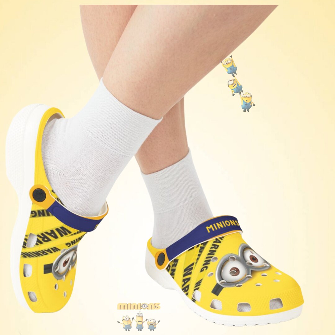 Despicable Me 4 Crocks Trendy Movie Fashion Shoes Despicable Me ...