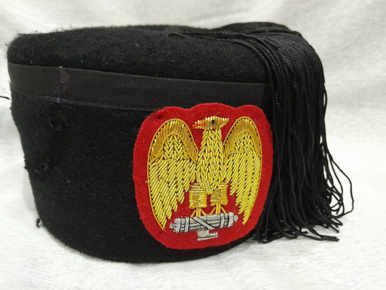 WW2 Italian Fez Cap Reproduction - Etsy