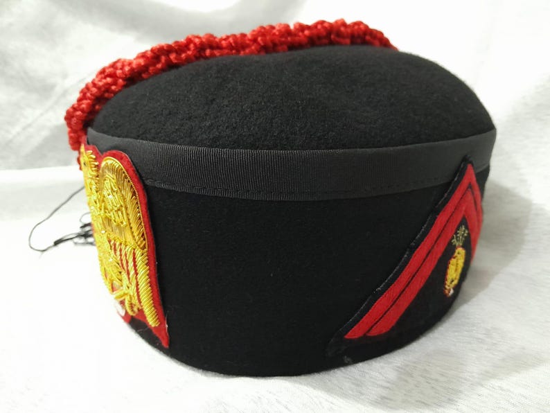 WW2 Italian Mussolini Fez Cap Re Productive - Etsy