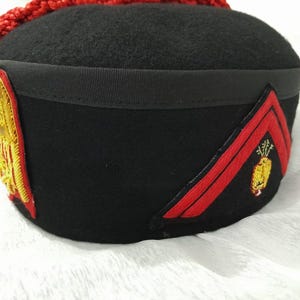 WW2 Italian Mussolini Fez Cap Re Productive - Etsy