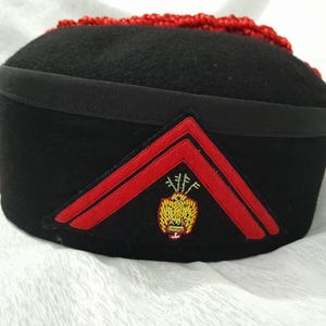 WW2 Italian Mussolini Fez Cap Re Productive - Etsy