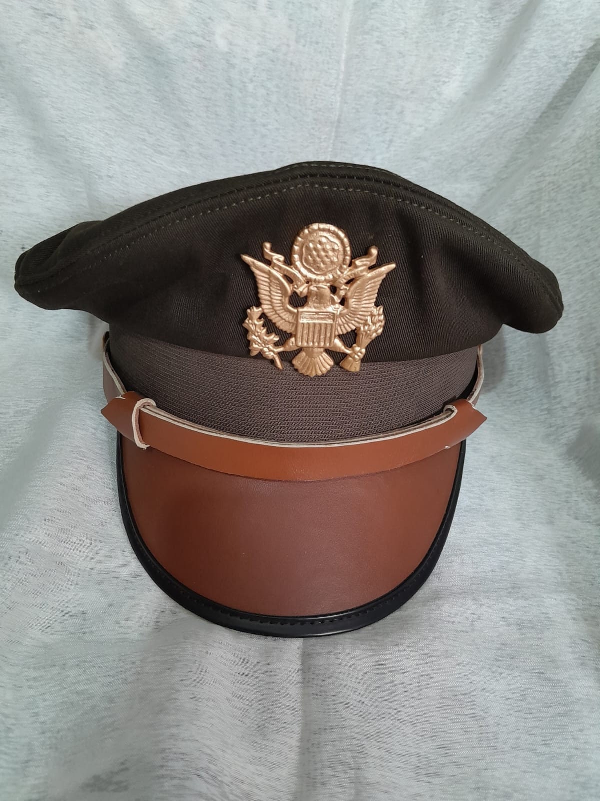 WW2 US Army Officer Cap Reproduction - Etsy